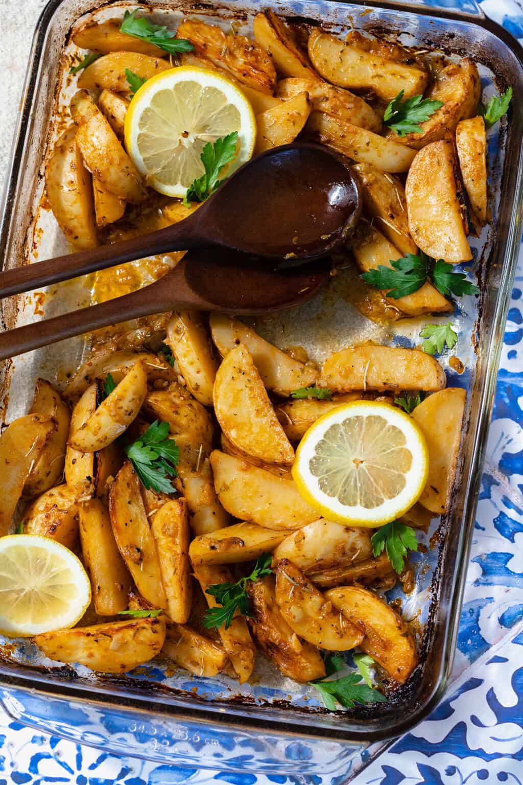 Mediterranean Potatoes - The Healthful Ideas