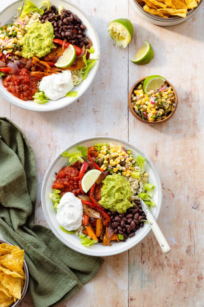 Veggie Burrito Bowl - The Healthful Ideas