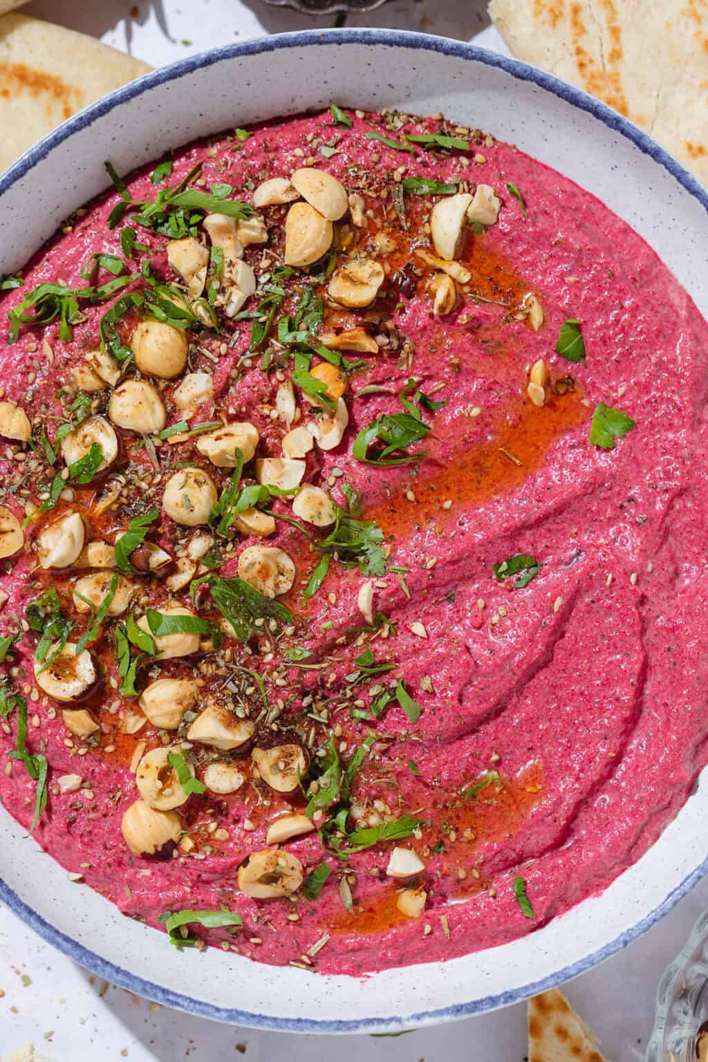 Beet Dip with Goat Cheese - The Healthful Ideas