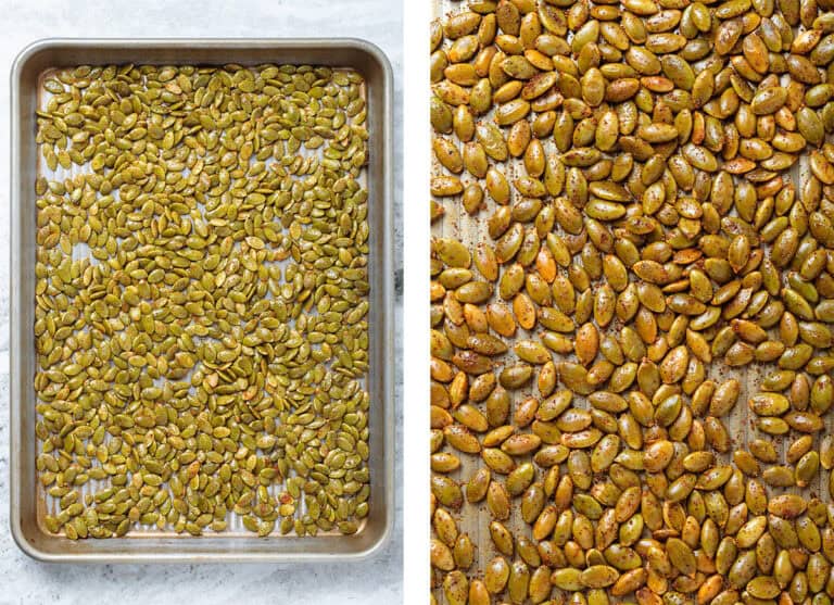 Spicy Roasted Pepitas - The Healthful Ideas