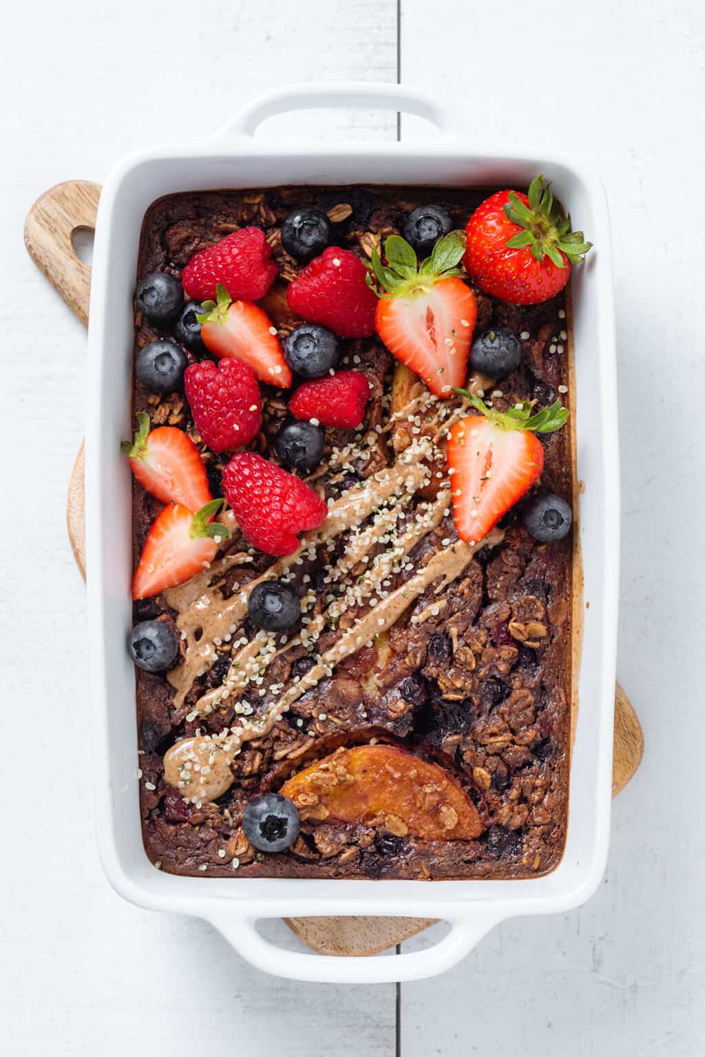 Single Serving Baked Oatmeal - The Healthful Ideas