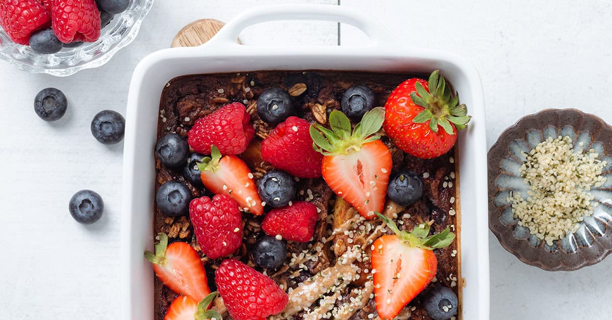 Single Serving Baked Oatmeal - The Healthful Ideas