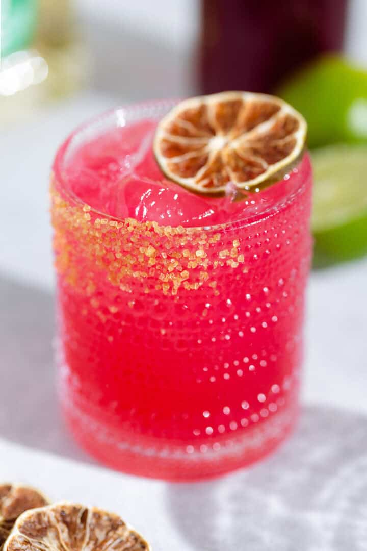 Hibiscus Margarita - The Healthful Ideas