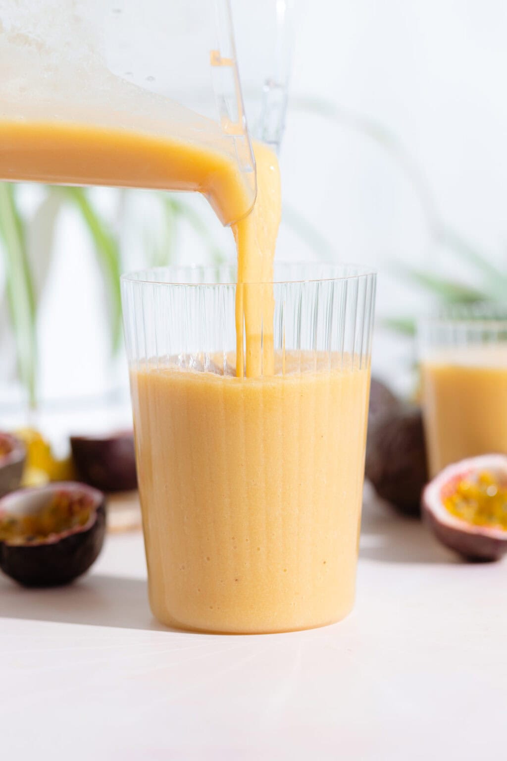 Passion Fruit Smoothie - The Healthful Ideas