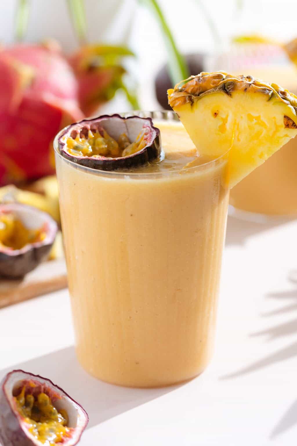 Passion Fruit Smoothie - The Healthful Ideas