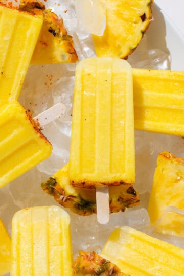 Pineapple Popsicles - The Healthful Ideas