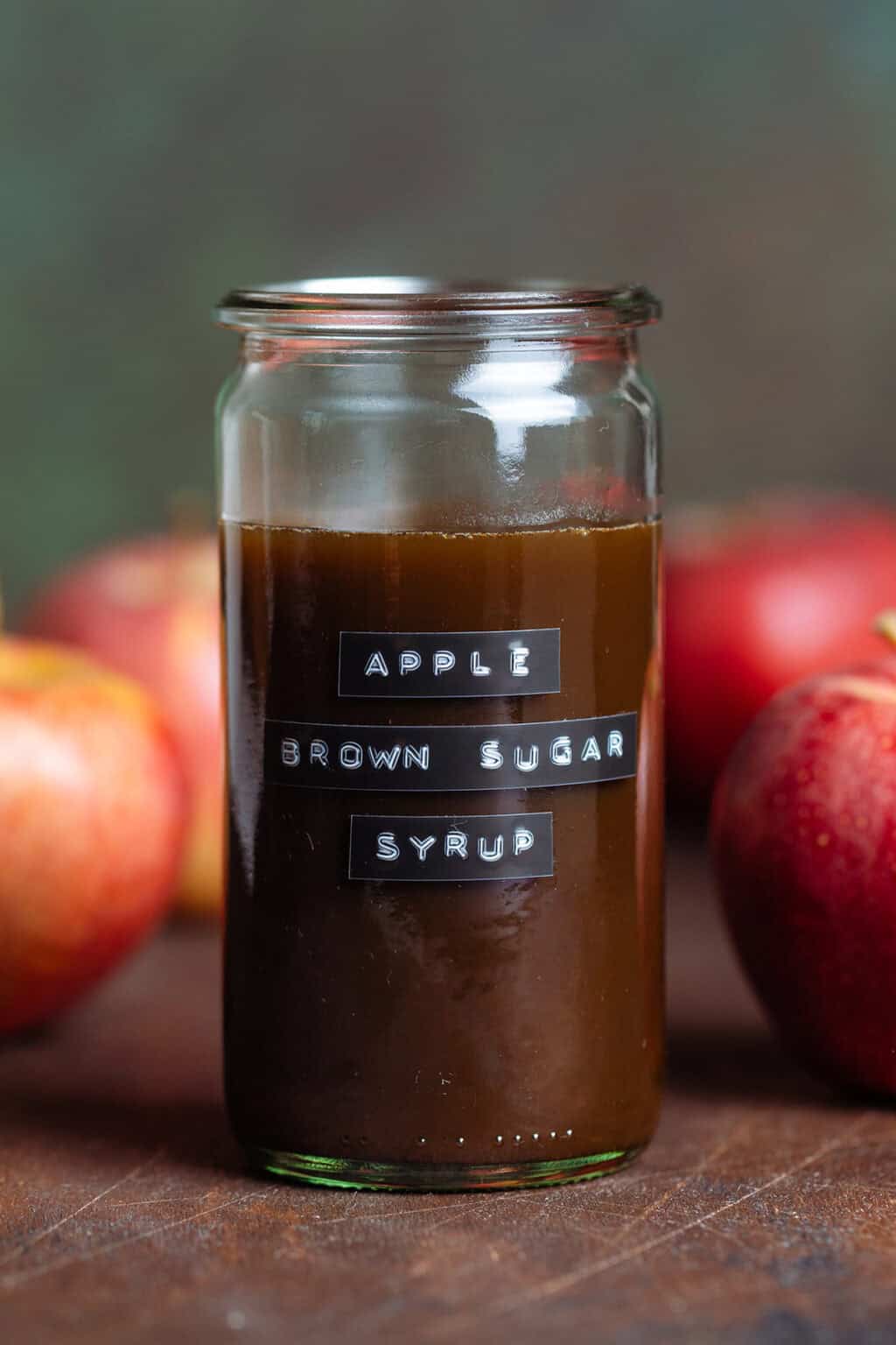 Apple Brown Sugar Syrup - The Healthful Ideas