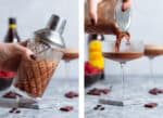 Raspberry Chocolate Espresso Martini - The Healthful Ideas