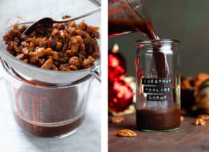 Chestnut Praline Syrup - The Healthful Ideas