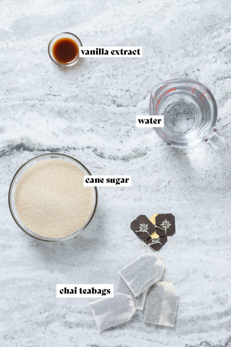 Chai Simple Syrup - The Healthful Ideas