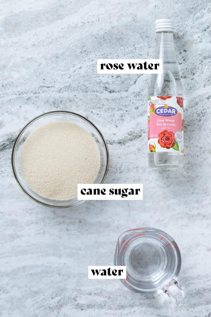 Rose Simple Syrup - The Healthful Ideas