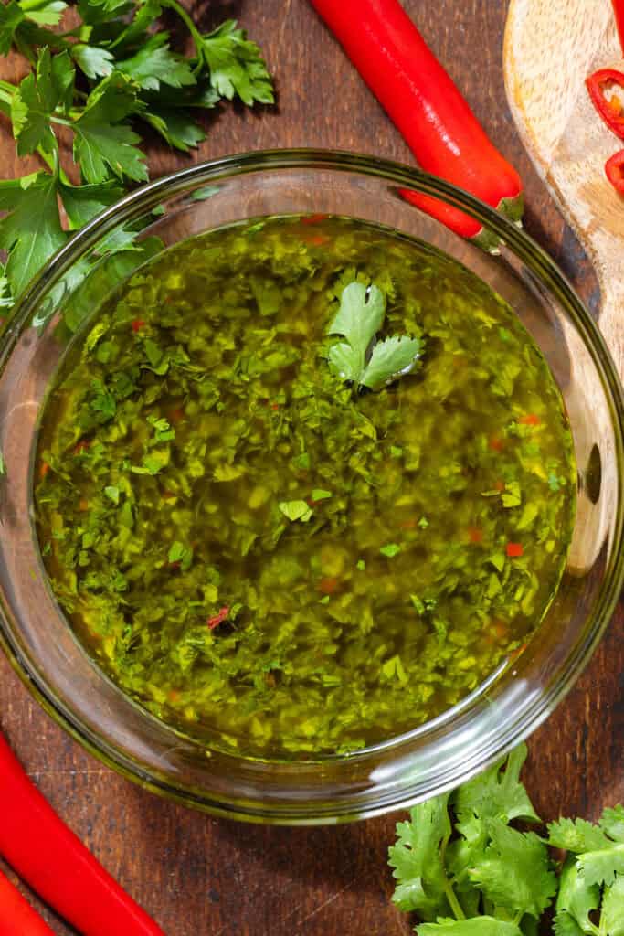 Cilantro Chimichurri - The Healthful Ideas