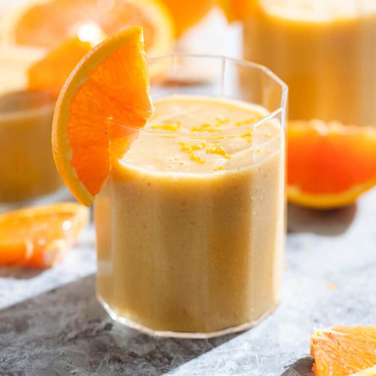 Orange Smoothie - The Healthful Ideas