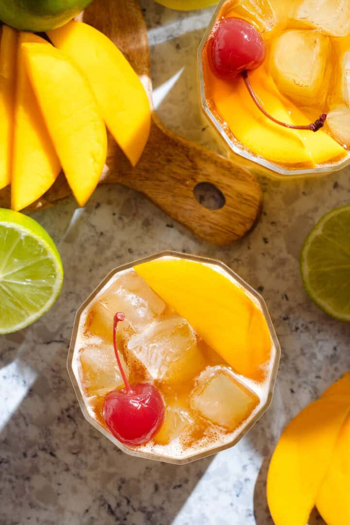 Mango Mai Tai - The Healthful Ideas