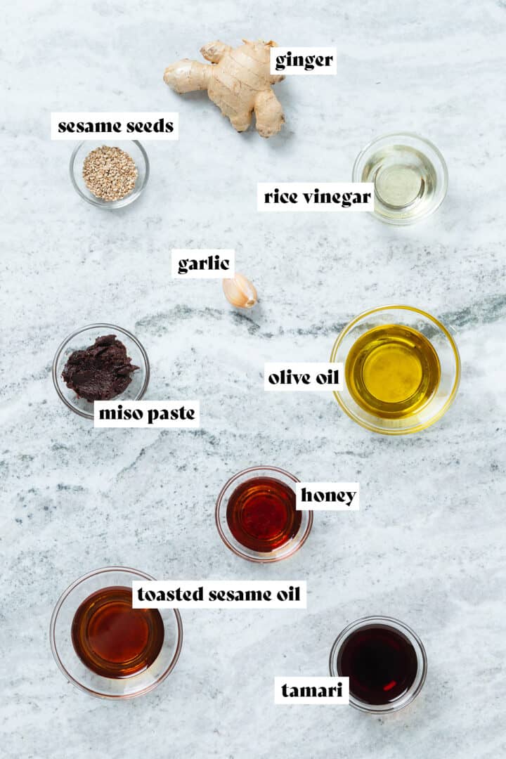 Miso Sesame Dressing - The Healthful Ideas