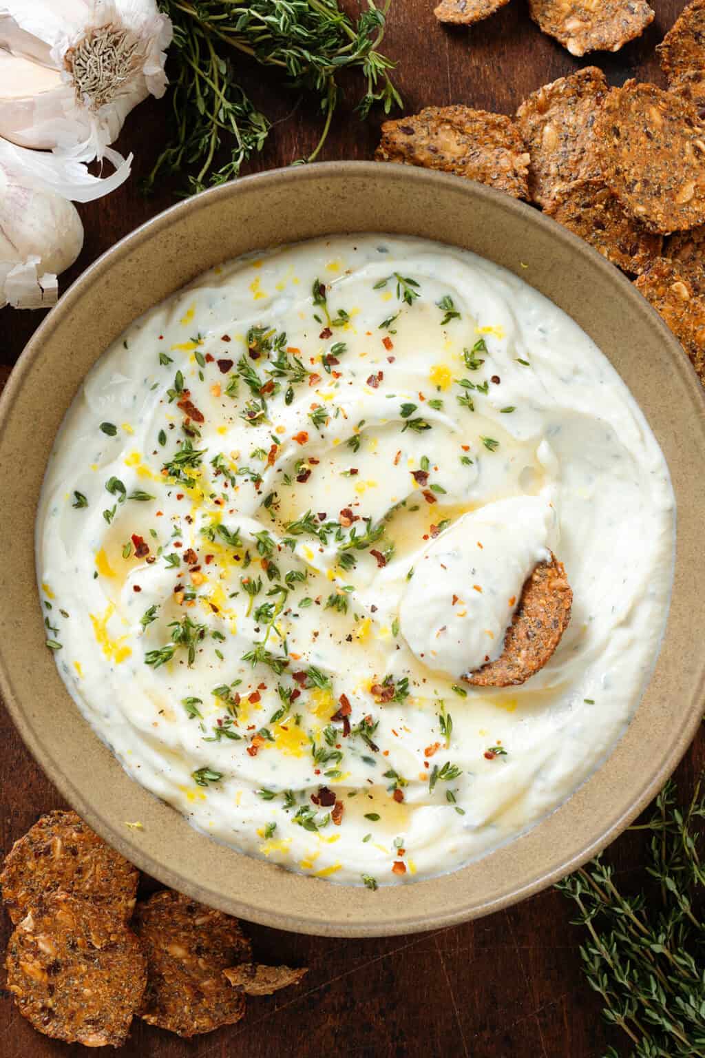 Whipped Ricotta Dip - The Healthful Ideas