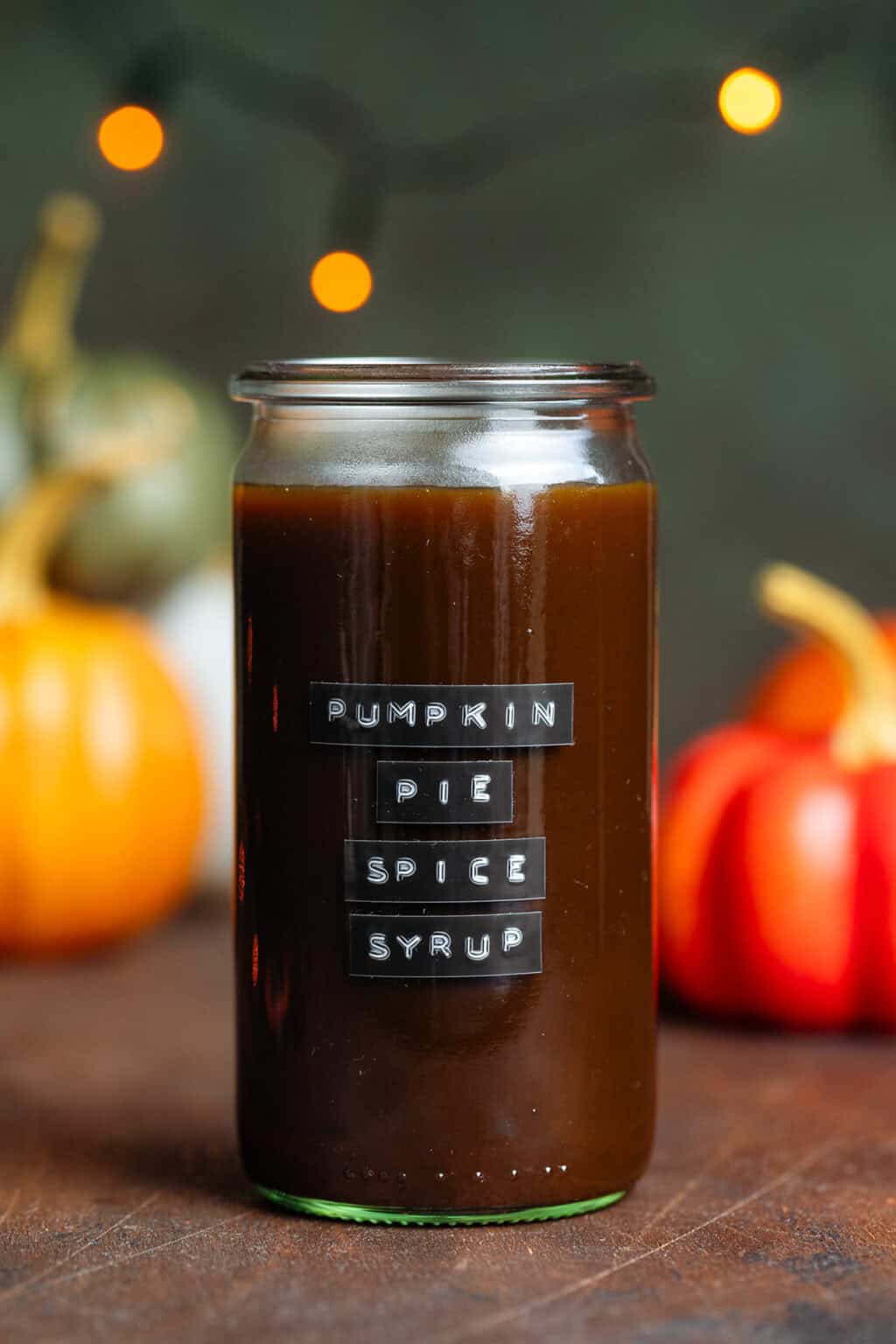 Pumpkin Spice Simple Syrup - The Healthful Ideas