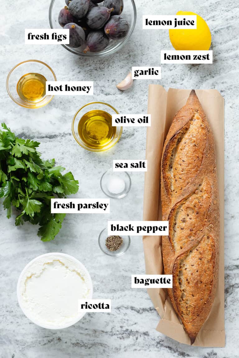 Whipped Ricotta Crostini with Figs - The Healthful Ideas