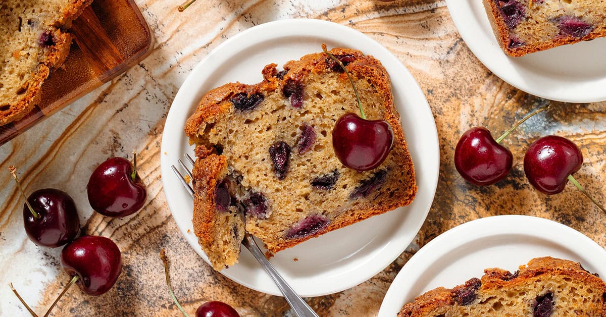 Cherry Banana Bread - The Healthful Ideas