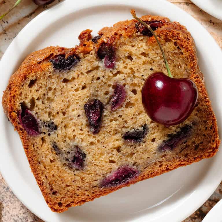 Cherry Banana Bread - The Healthful Ideas