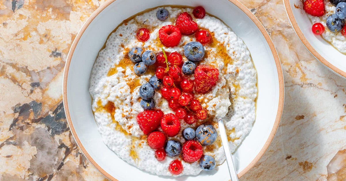 Greek Yogurt Chia Pudding - The Healthful Ideas